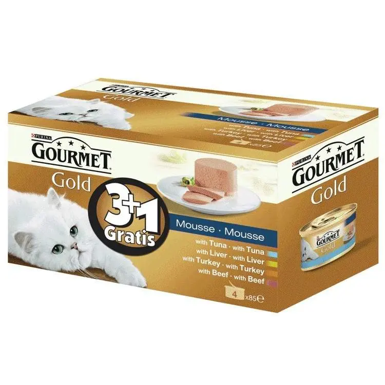 Gourmet Gold Konzerva za mačke Govedina