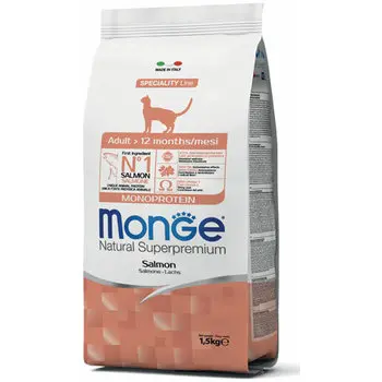 Monge Superpremium Hrana za odrasle mačke, Losos, 1.5kg