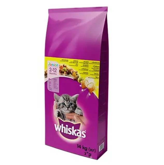 WHISKAS Hrana za mačiće sa ukusom piletine Cat Kitten, 14 kg
