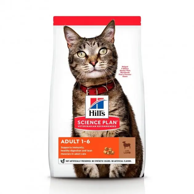 HILL'S Suva hrana za mačke Feline adult jagnjetina 1.5kg