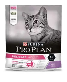 PRO PLAN Suva hrana za mačke, Cat Adult Delicate, Ćuretina, 400 g