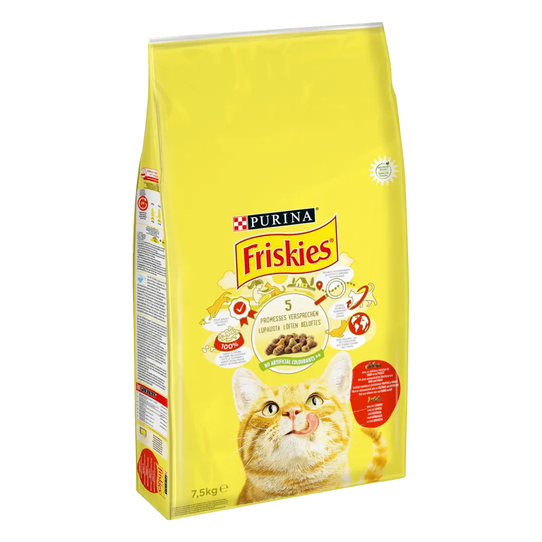 PURINA FRISKIES Hrana za mačke Adult, 10kg