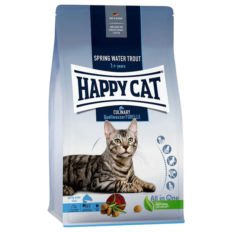 HAPPY CAT Suva hrana za mačke Culinary Adult, Pastrmka, 10 kg