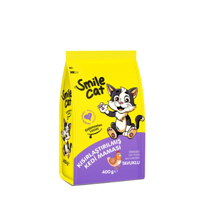 Smile kitten Hrana za sterilisane mačke, Piletina, 400 g