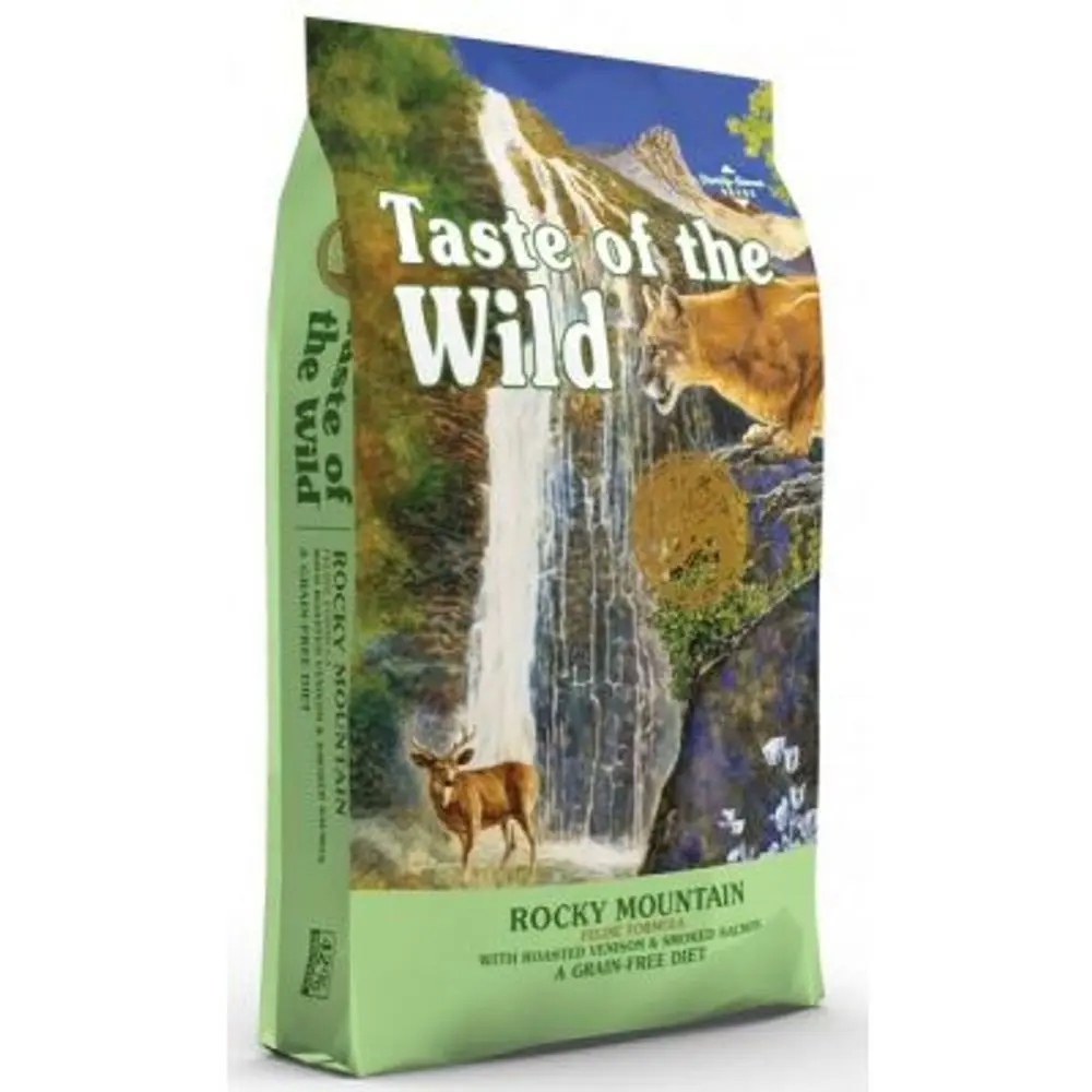 TASTE OF THE WILD Suva hrana za mačke Rocky Mountaine Feline pečena srnetina i dimljeni losos 6.6kg