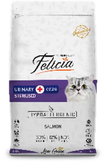 Felicia Hrana za sterilisane mačke Low Grain, Losos, 2kg