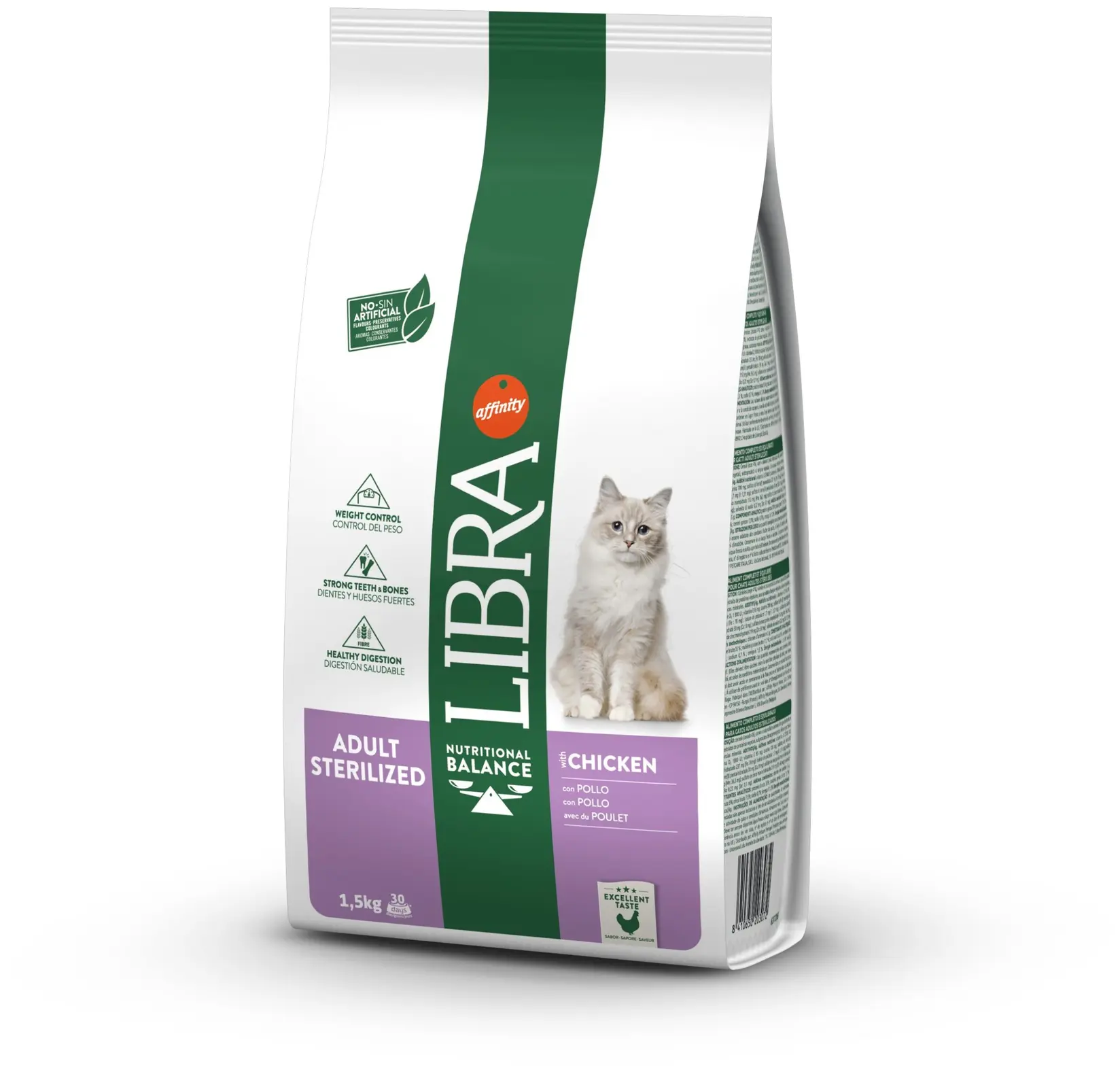 Libra Granule 35/12 za sterilisane mačke, piletina, 8kg