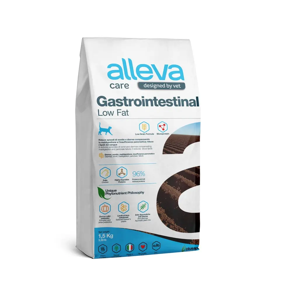 Alleva Care Suva hrana za mačke sa gastrointestinalnim tegobama, 1.5kg