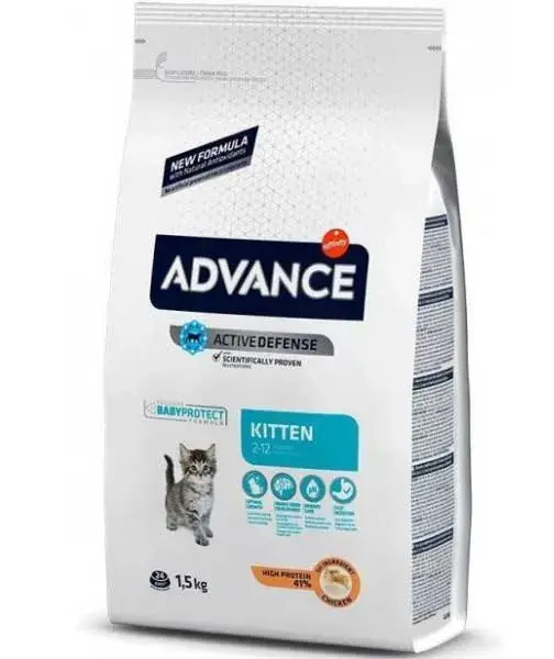 ADVANCE Hrana za mačke Kitten, Piletina, 1.5 kg