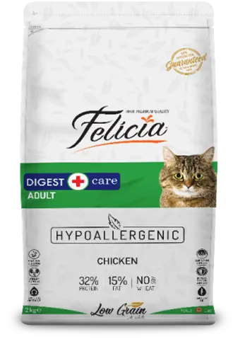 Felicia Hrana za odrasle mačke Low Grain, Piletina, 2kg