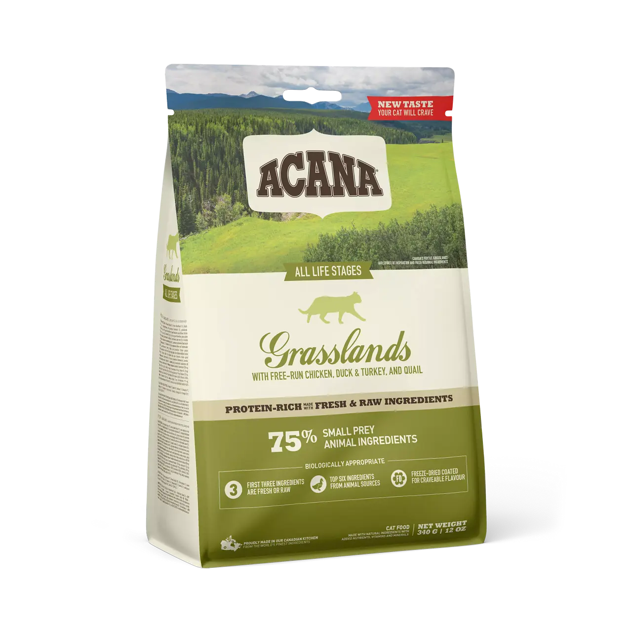 ACANA Hrana za mačke Grasslands 340g