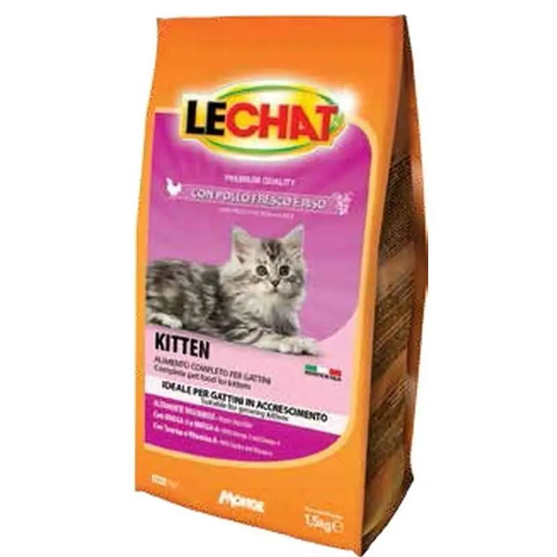 LeChat Hrana za mačiće sa piletinom i pirinčem, 1.5kg