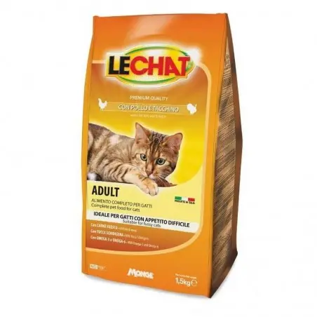LeChat Suva hrana za mačke, Piletina i ćuretina, 1.5kg