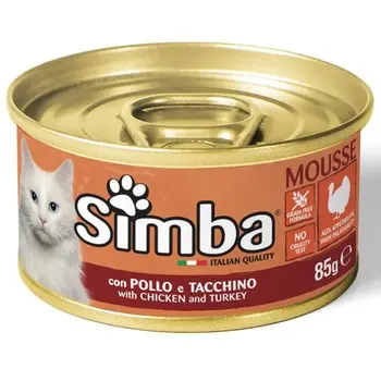 Simba Obrok za mačke, Piletina i ćuretina, 85g