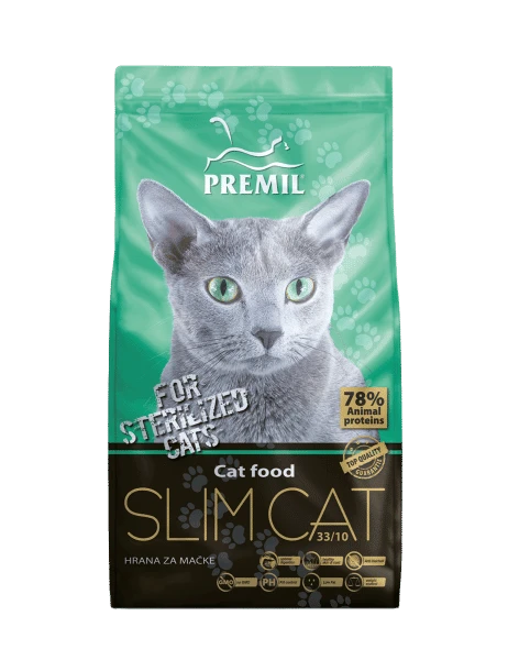 PREMIL Suva hrana za mačke Slim Cat 33/10 400g