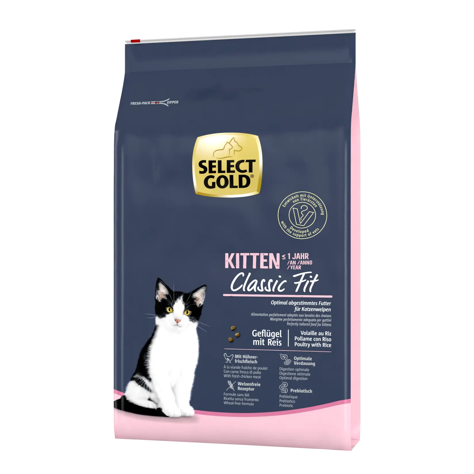 Select Gold Classic Fit Kitten Hrana za mačiće i mlade mačke, 400g