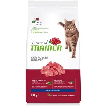 Trainer Natural Hrana za odrasle mačke, Govedina, 1.5kg