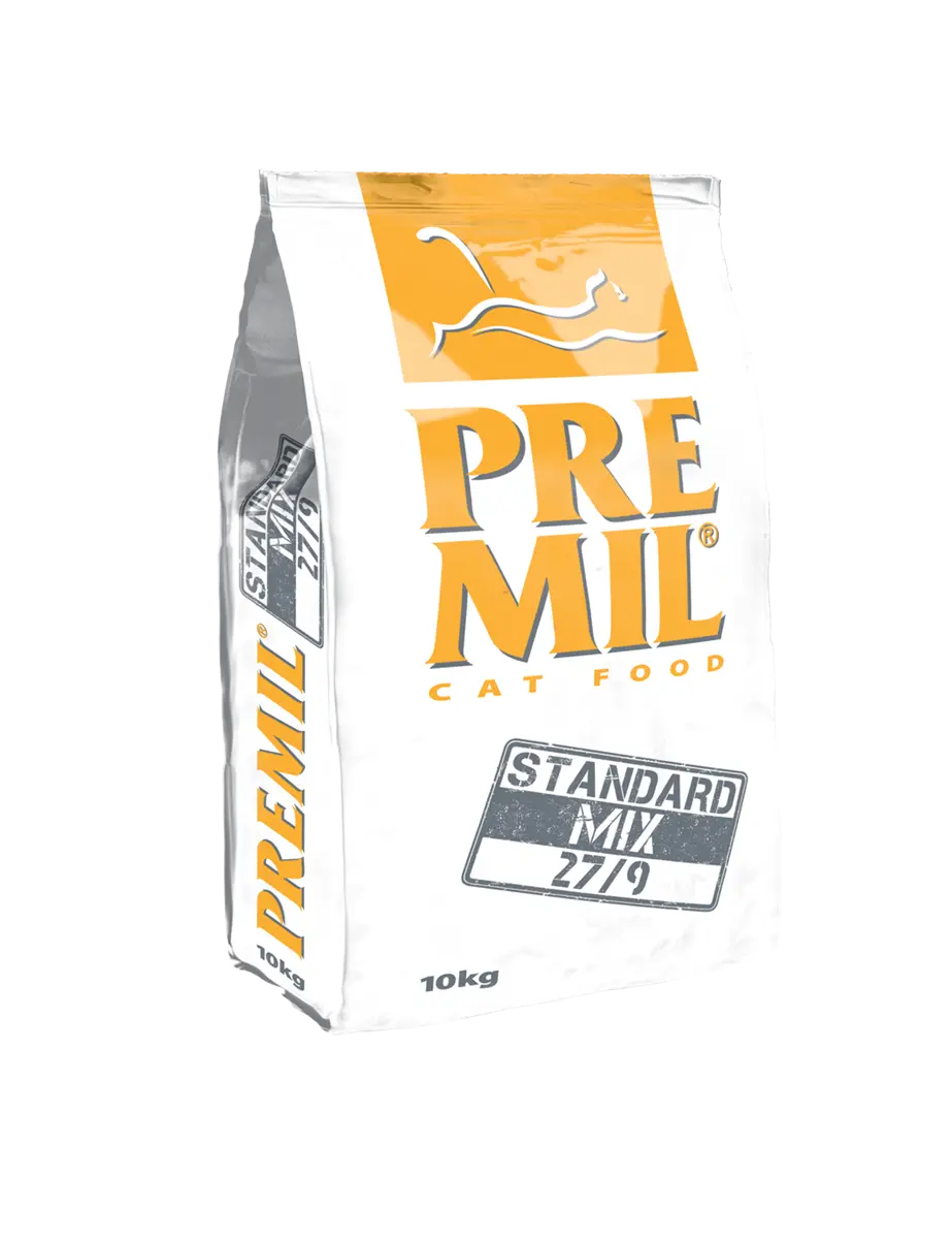 PREMIL Suva hrana za mačke Standard Mix piletina, svinjetina i govedina 10kg