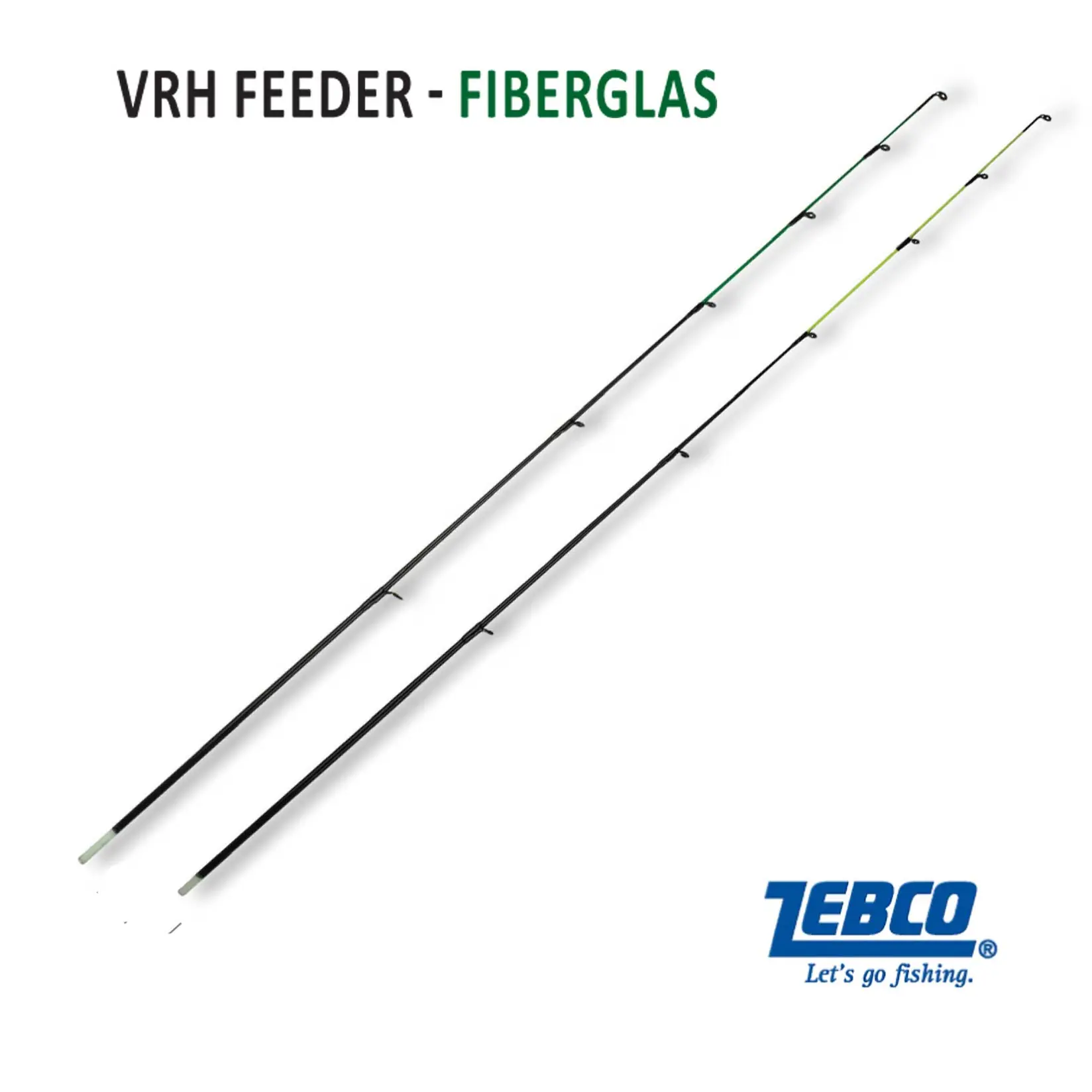 Fiberglas Vrh štapa za pecanje Feeder, Žuti