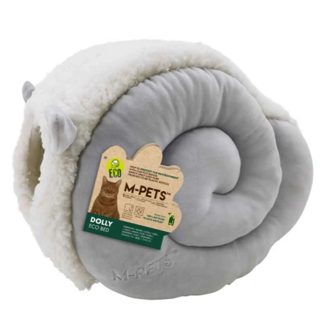 M-Pets Krevet za mačke Dolly eco, 47x35x30cm, Sivi