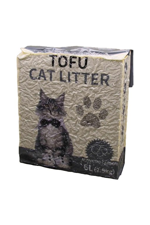 Pesak za mačke Tofu cat litter, 6l