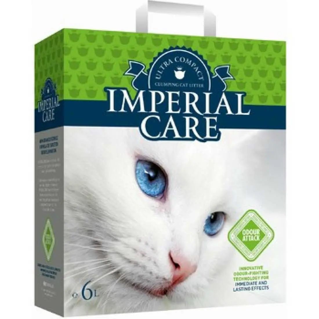 IMPERIAL CARE Posip za mačke Clumping Odour attack Green garden, 10L