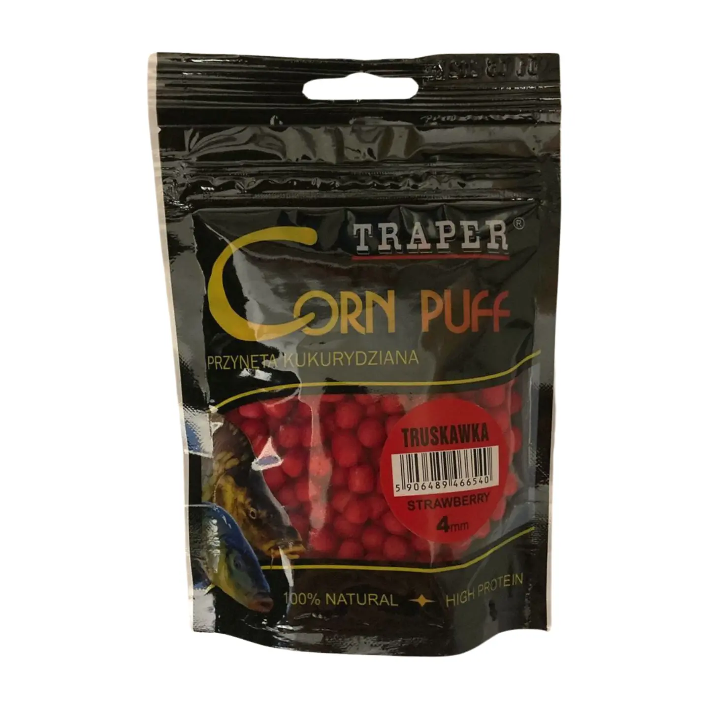 TRAPER Corn Puff Mamac, 4mm, Jagoda, 20g