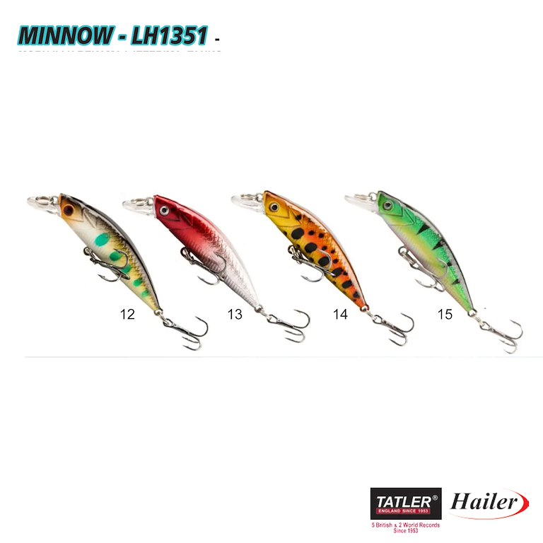 Tatler Tonuća varalica Minnow 1351 15, 6cm, 6,1g