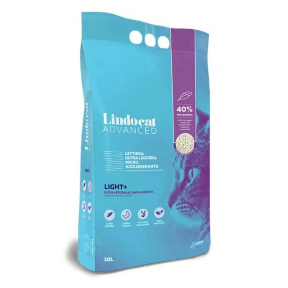 LINDOCAT Grudvajući posip fine granulacije Advanced Light+, 100% bentonit, 7L