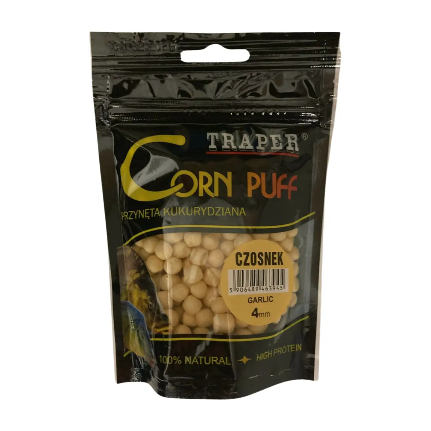 TRAPER Corn Puff Mamac, 4mm, Beli luk, 20g