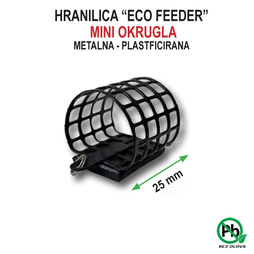 Hranilica mini okrugla Eco Feeder, 25gr