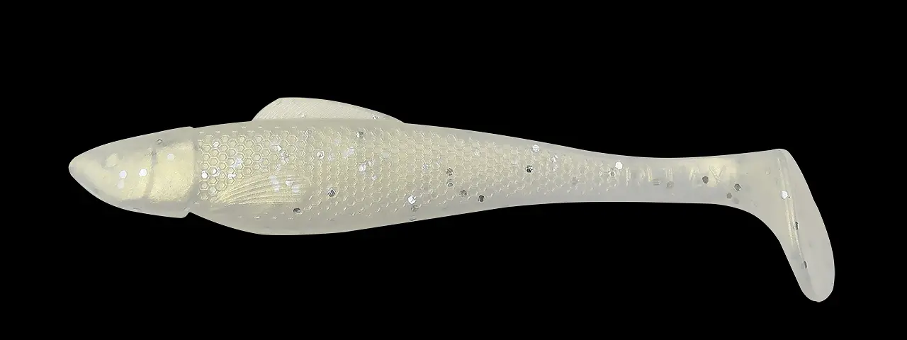 Relax Silikonska varalica Ryper Kopyto S049 Shad 3”, 7.5 cm, 10 komada, Bela