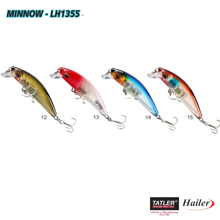 Tatler Tonuća varalica Minnow 1355 15, 7cm, 11g