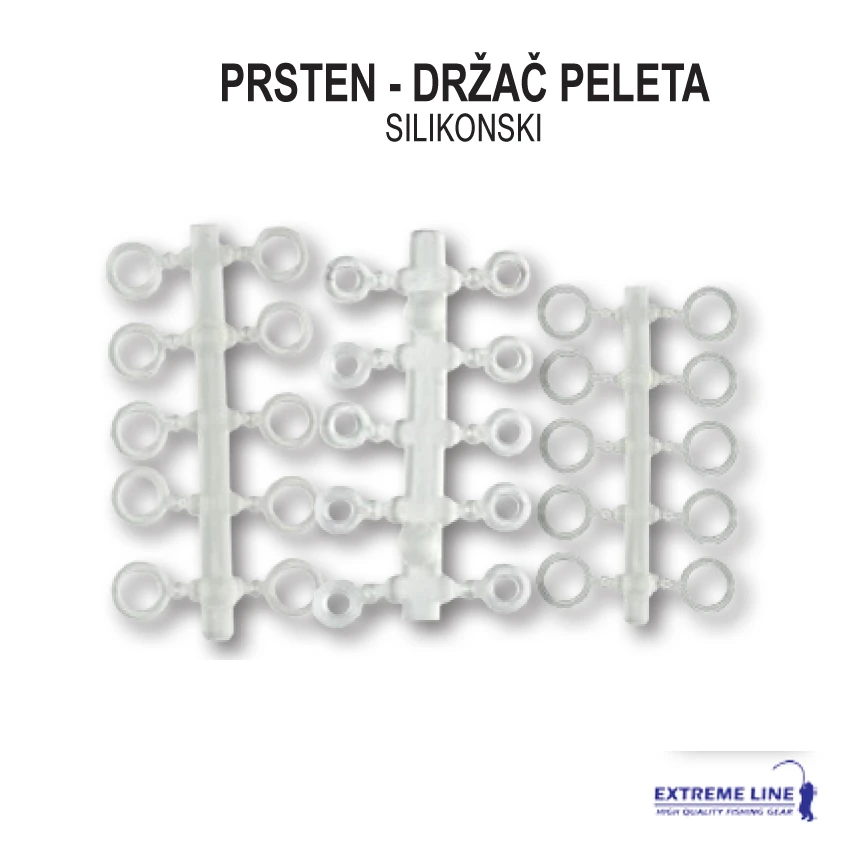 Extreme Line Stoper Silikonski prsten- držač peleta, 5mm