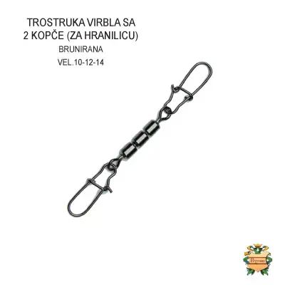 Byron Virbla ROLLING, Trostuka sa dve kopče, 10