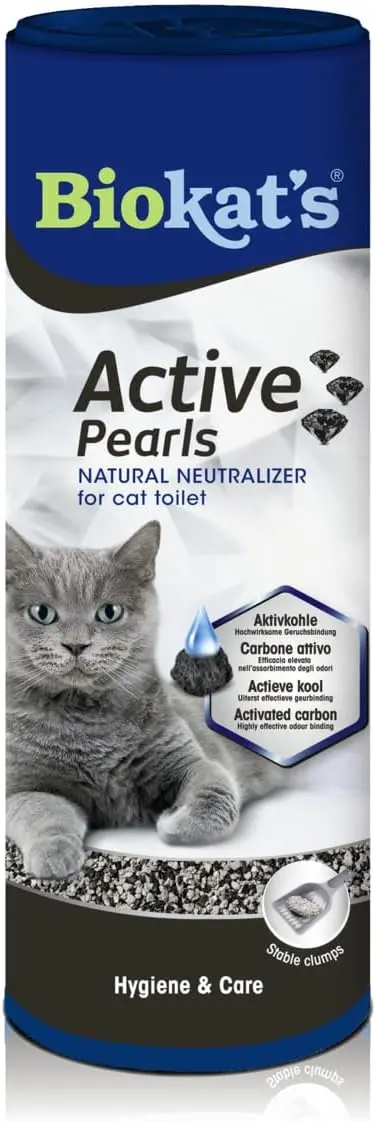 BIOKAT'S Neutralizator mirisa za posip za mačke Active Pearls, 700ml