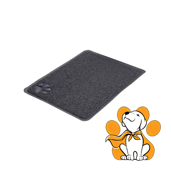 TRIXIE Podmetač za toalet za mačke Litter Tray Mat 37x45cm sivi