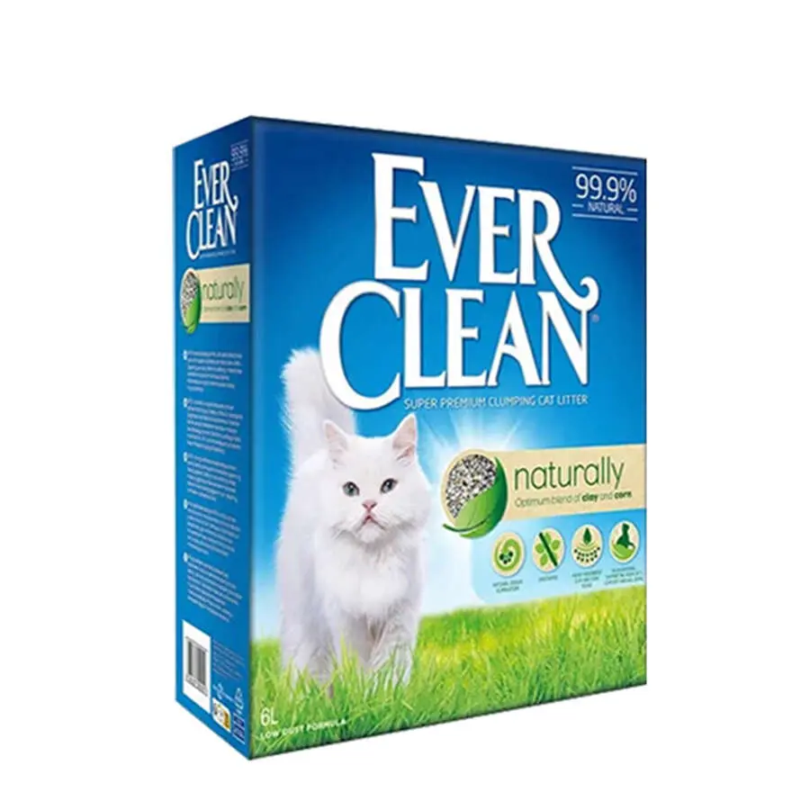EVER CLEAN Posip za mačke Naturally, 6l