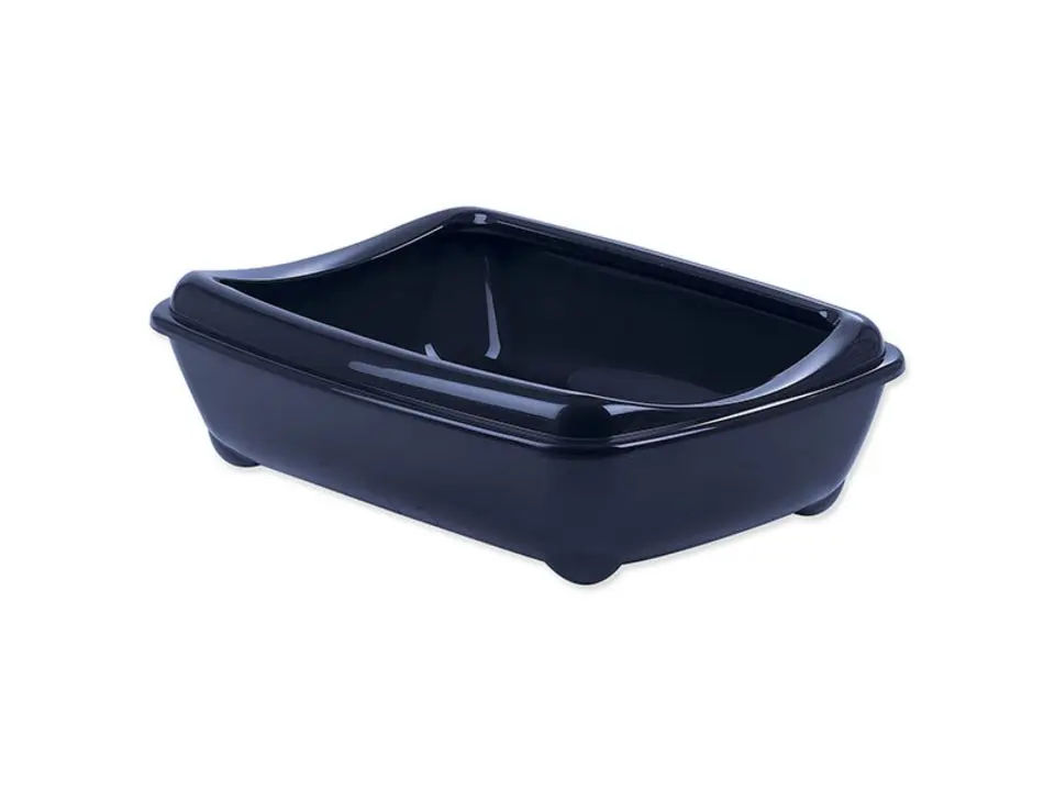 Moderna Toalet za mačke sa ramom Arist-O-Tray + Rim Jumbo, Plavi