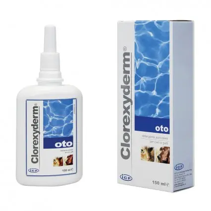 CLOREXYDERM OTO ICF Losion za pse i mačke za čišćenje ušiju 150ml