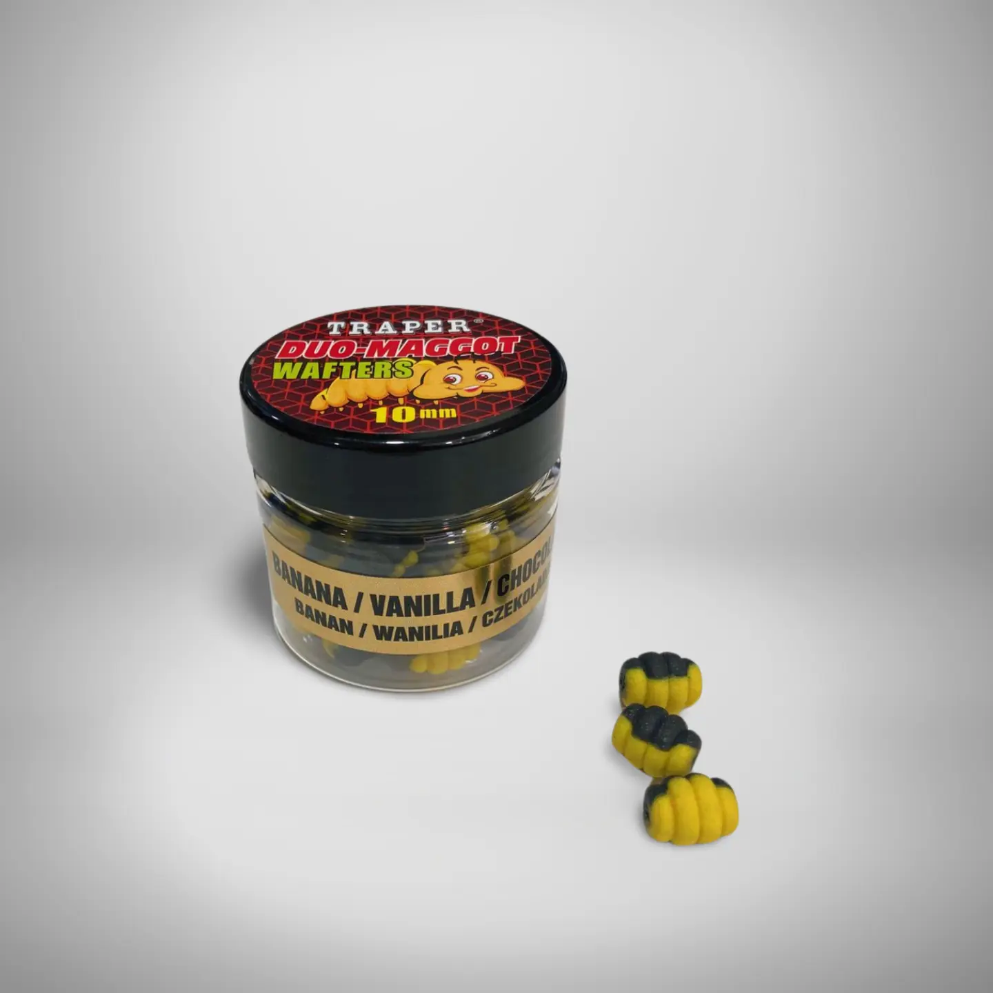 TRAPER MF Wafters Maggot Mamac, 10mm, Banana/Vanila/Čokolada, 25g