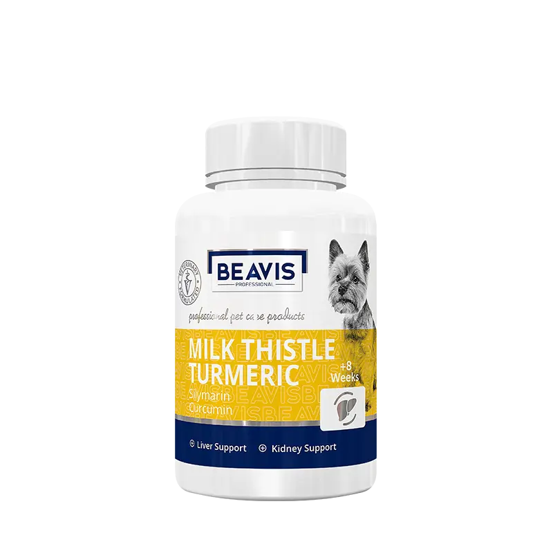 Beavis Milk Thistle & Turmeric Suplement sa kurkumom za male pse