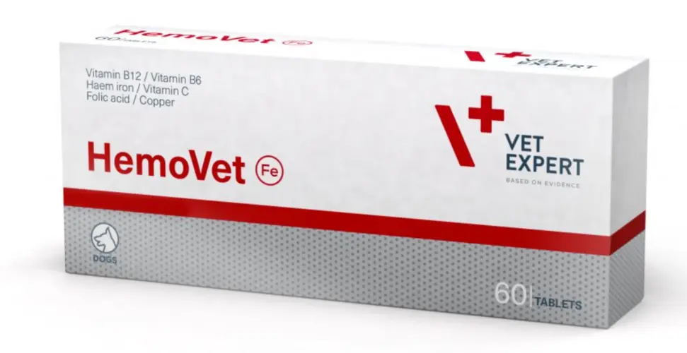VETEXPERT Dodatak ishrani za anemične pse Hemovet 60/1