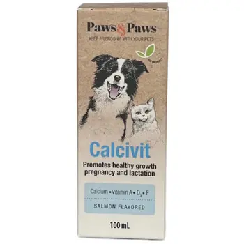 Paws&Paws Calcivit Dodatak ishrani za pse i mačke, 100ml