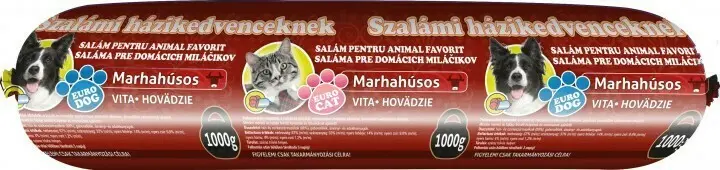 EUROPET Salama za pse i mačke, Govedina, 1kg