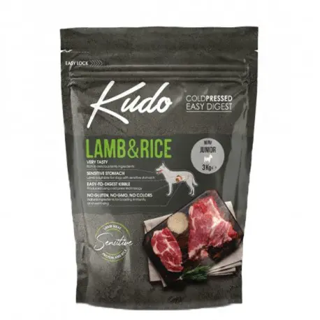 KUDO Hrana za pse Mini Lamb&Rice 3kg