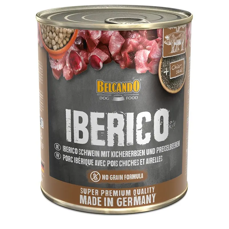 BELCANDO Vlažna hrana za pse Iberico, Svinjetina, 400g