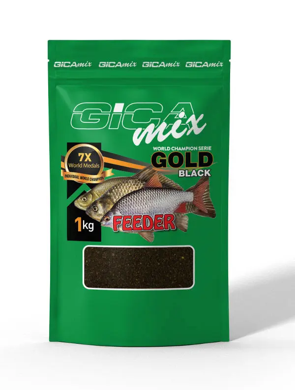 Gica Gold Feeder, 1 kg, Crna