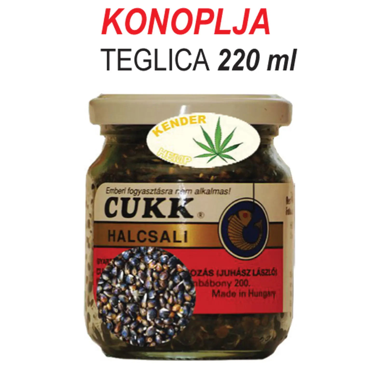 Cukk Konoplja, 220ml