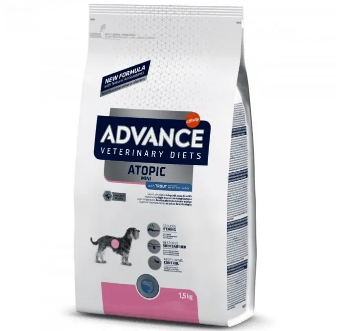 ADVANCE Hrana za odrasle pse Vet Atopic Mini 1.5kg
